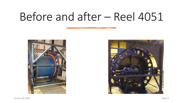 Reel and Umbilical Training for Subsea Hose Reels and Umbilicals | PPTX ...