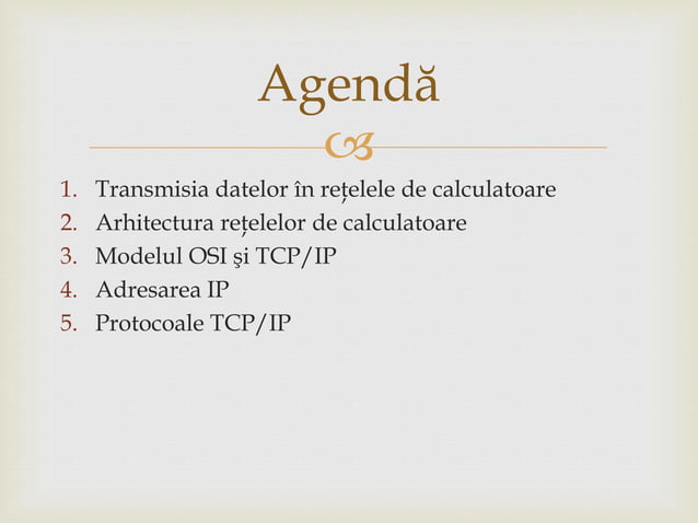 Reţele de calculatoare | PPTX