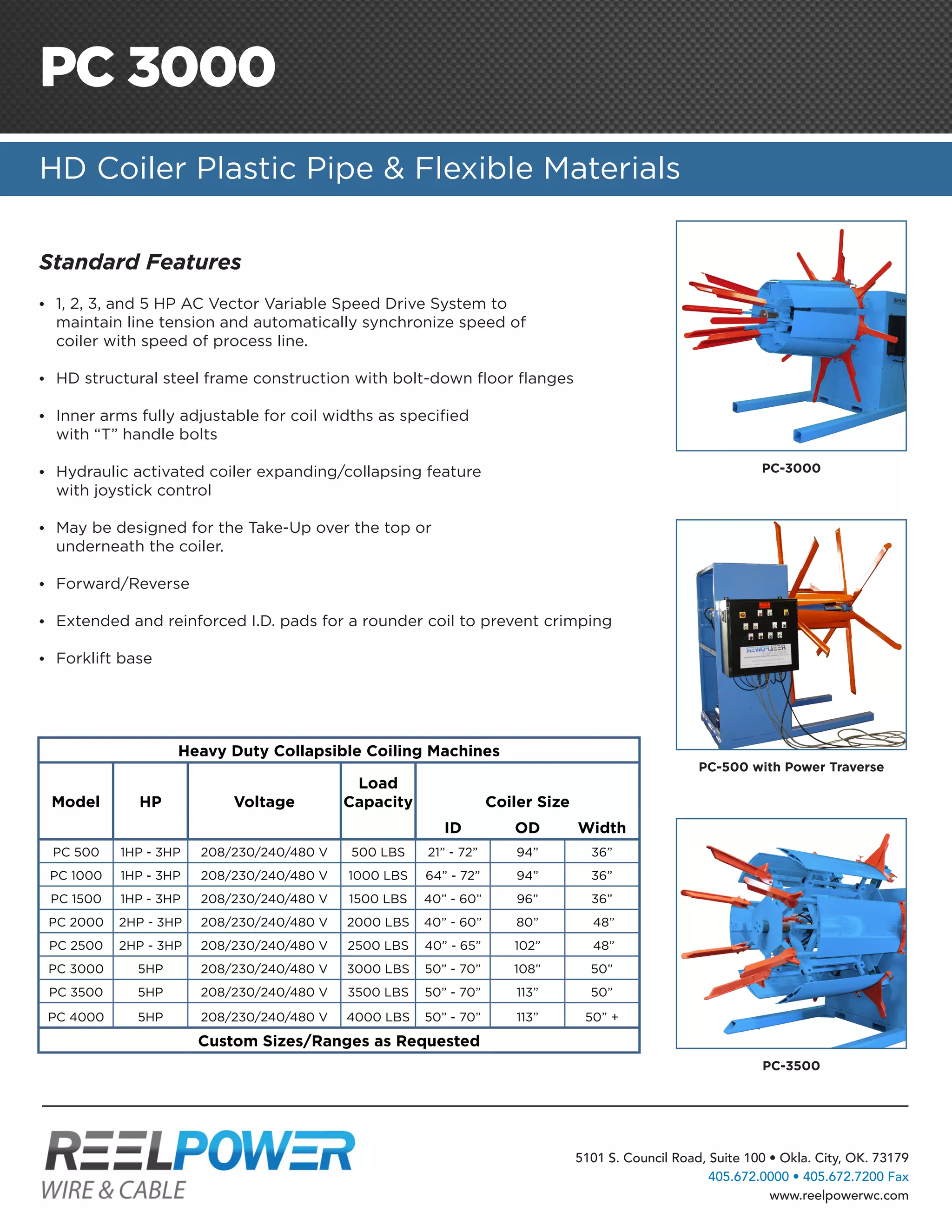 Reel power pc3000 | PDF