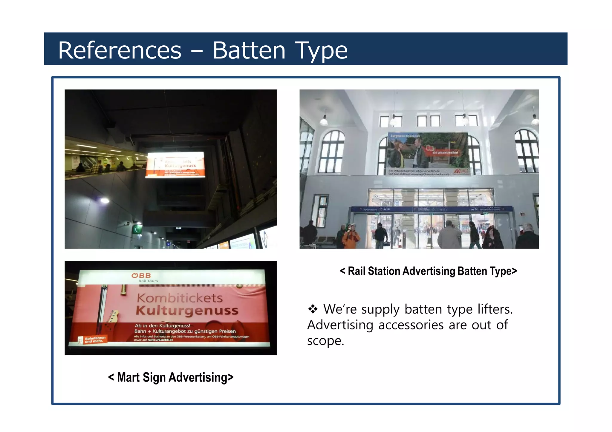 Banner lifts using auto lifts system | PDF