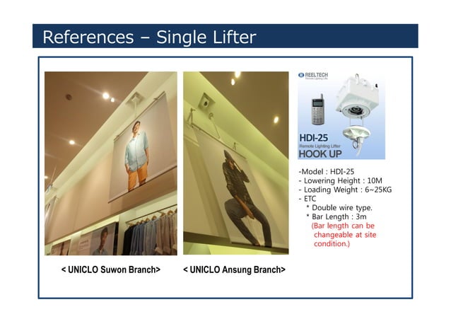 Banner lifts using auto lifts system | PPT