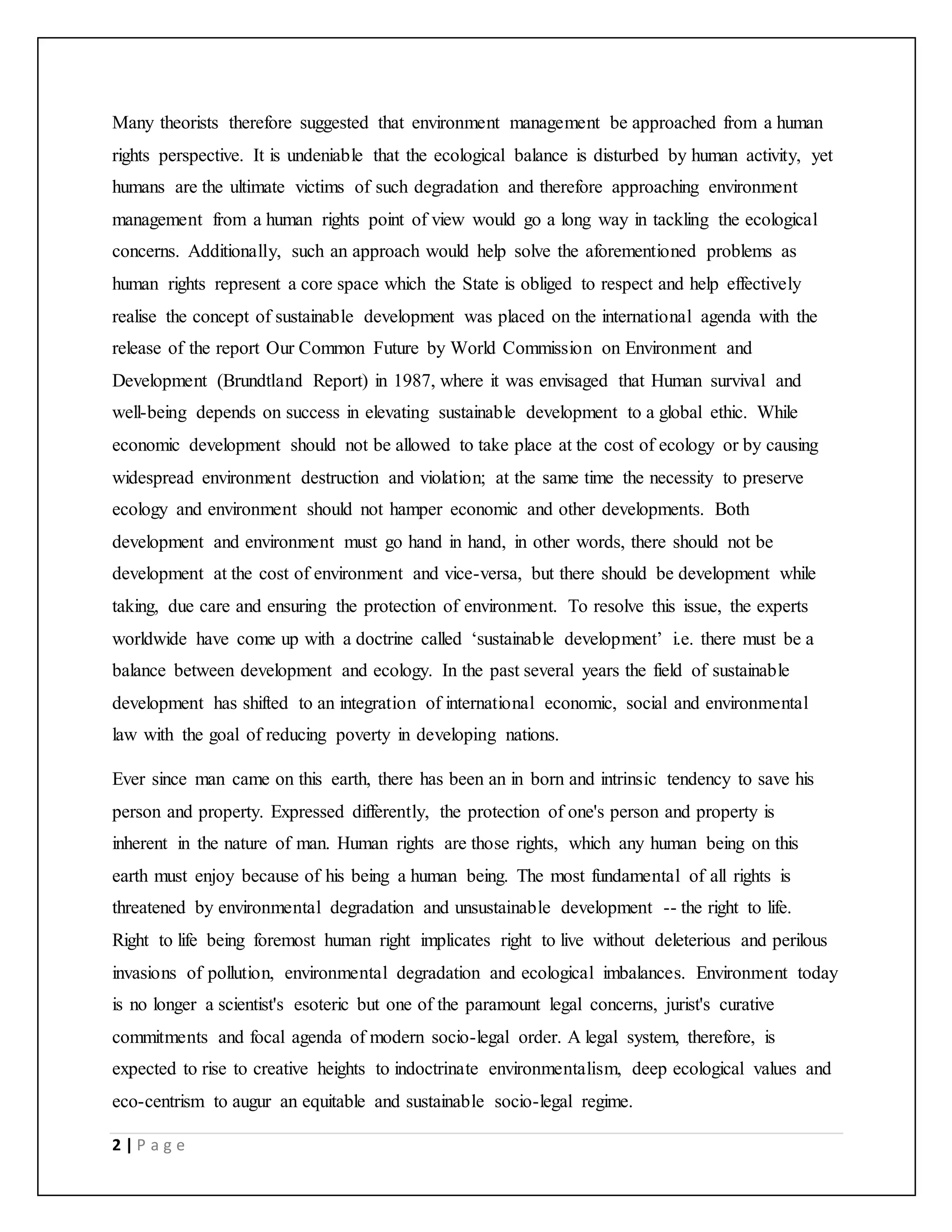 sustainable devlopment and human rights abstract | DOCX