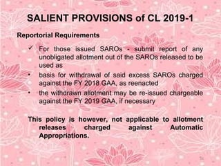 Reenacted Budget and Its Implication | PPT
