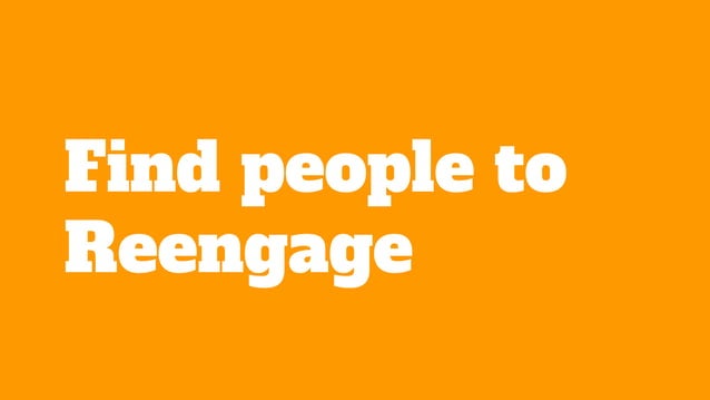 Reengaging lost opportunities | PPT