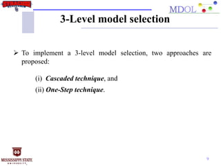 AIAA-SciTech-ModelSelection-2014-Mehmani | PPTX | Technology & Computing