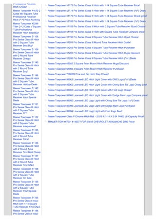 Reesetowpowerhitch | PDF