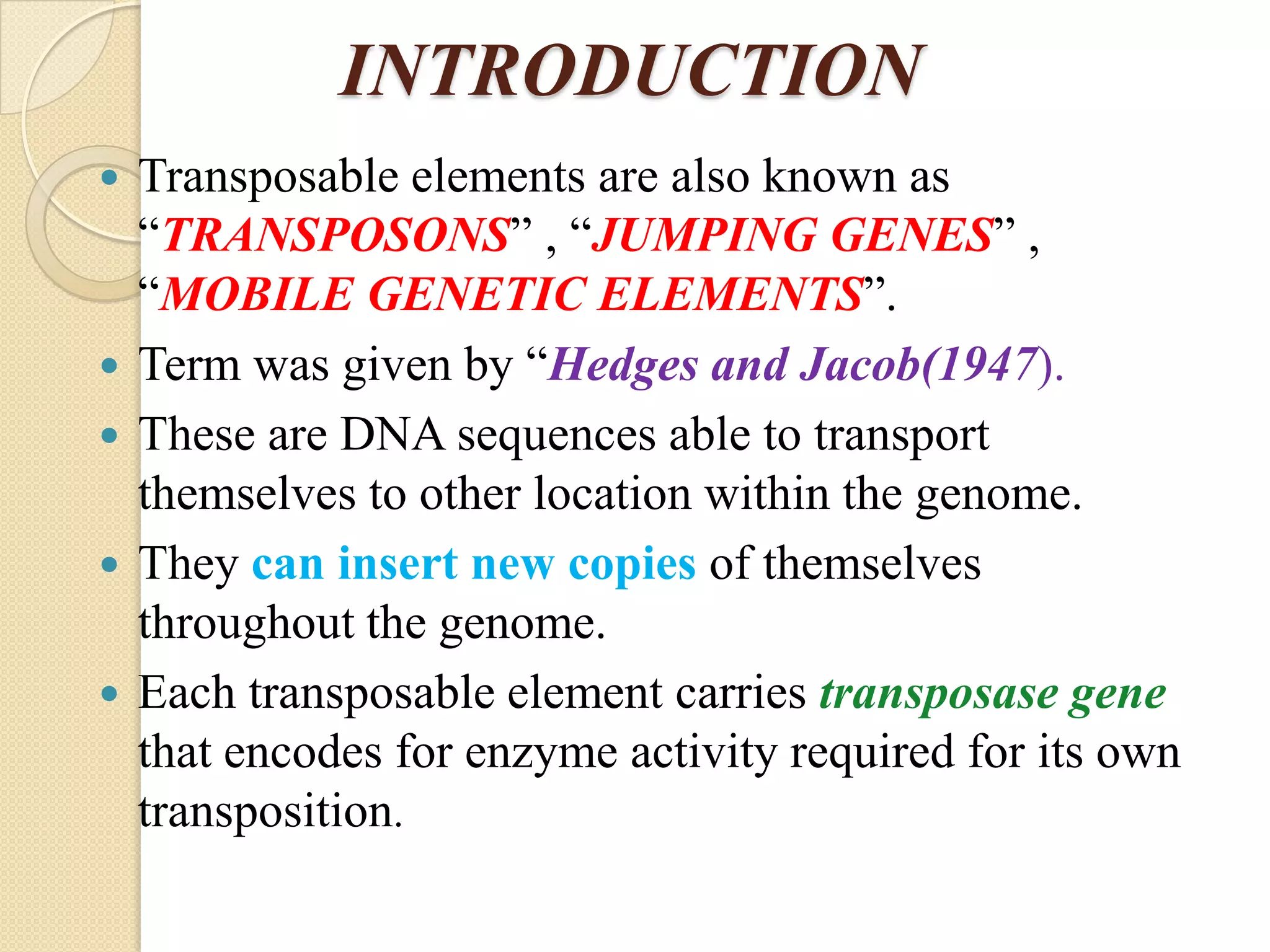 Reeta yadav. roll no. 02. transposable element in eukaryotes. | PPTX