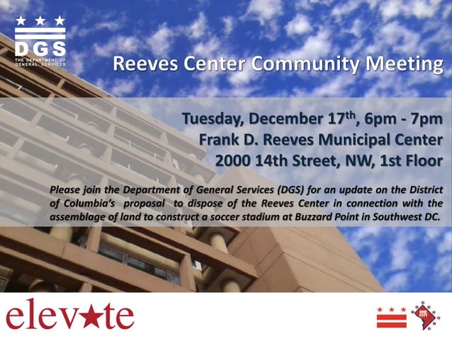 Reeves Center Community Meeting | PDF