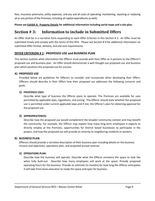 Reeves Retail RFO | PDF | Developmental Sites | Real Estate