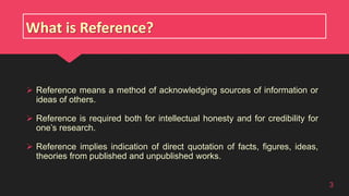 Reference in Legal Research | PPTX