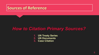 Reference in Legal Research | PPTX
