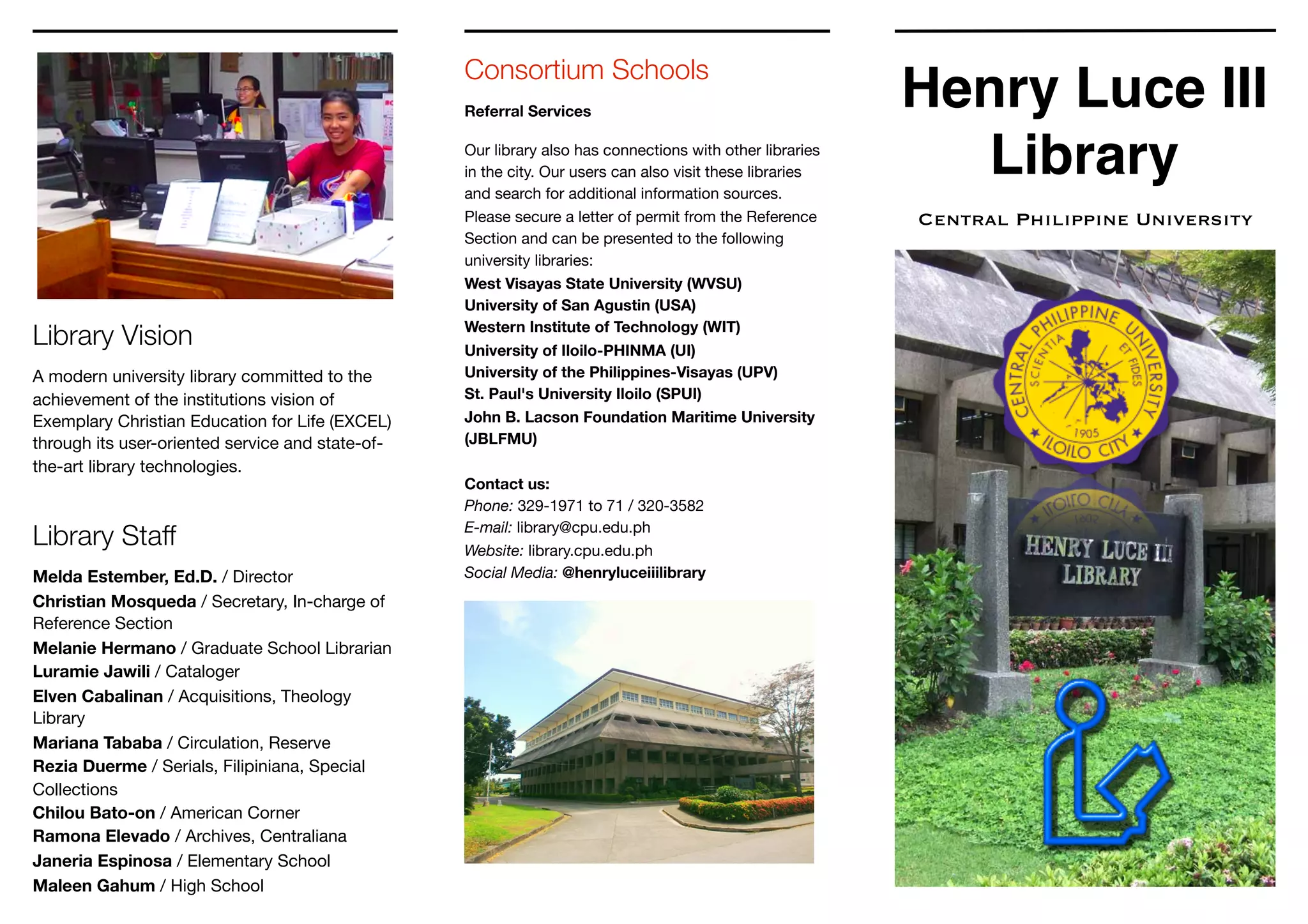Henry Luce III Library brochure | PDF