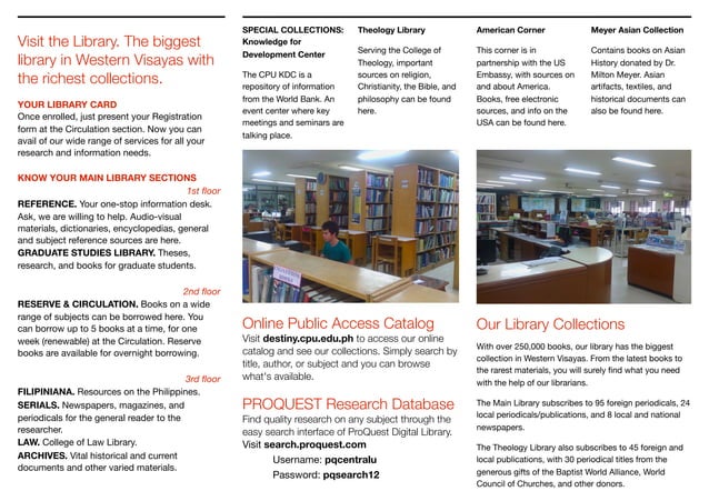 Henry Luce III Library brochure | PDF