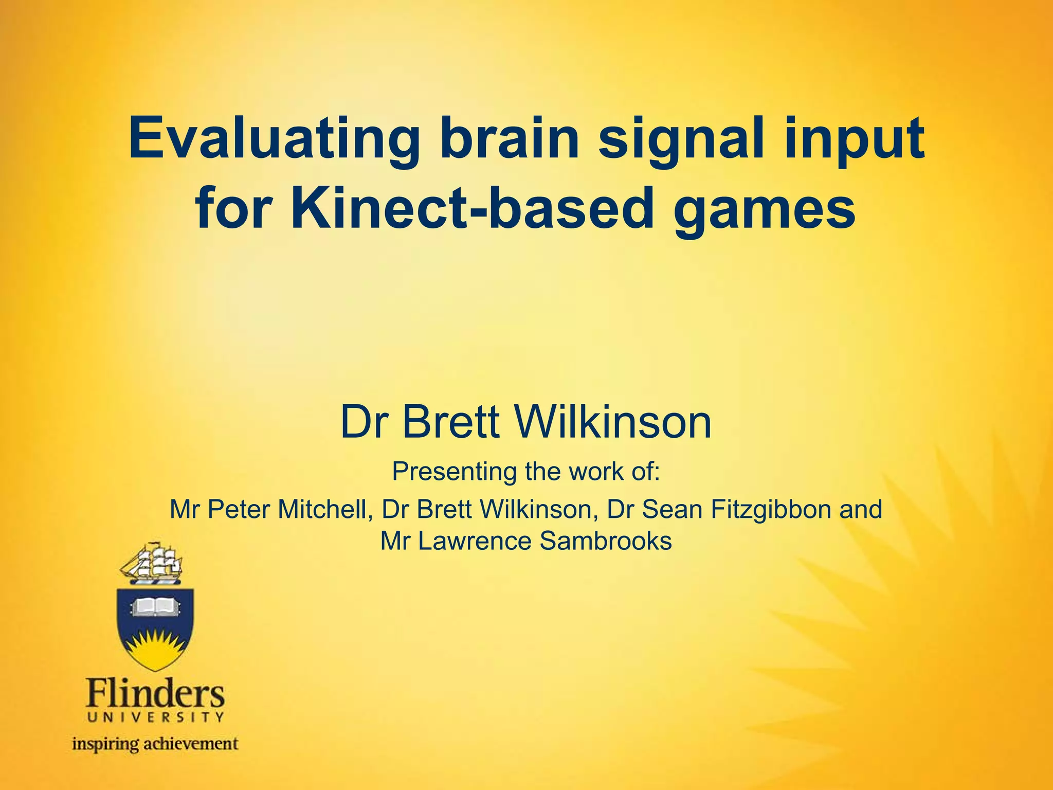 Evaluation Of A Natural User Interaction Gameplay System Using The Microsoft Kinect Augmented