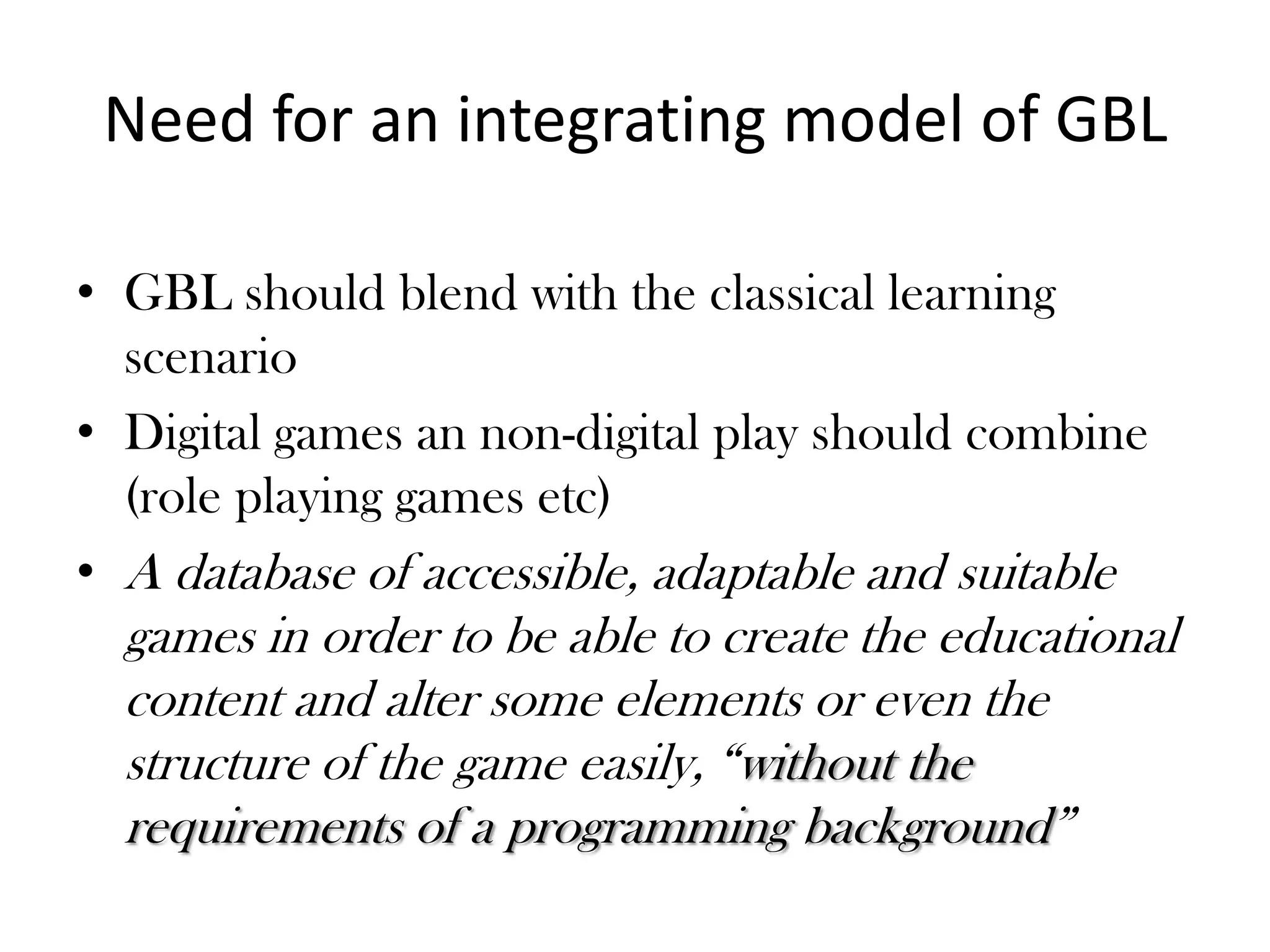 Integrating serious games in the educational experience of students ...