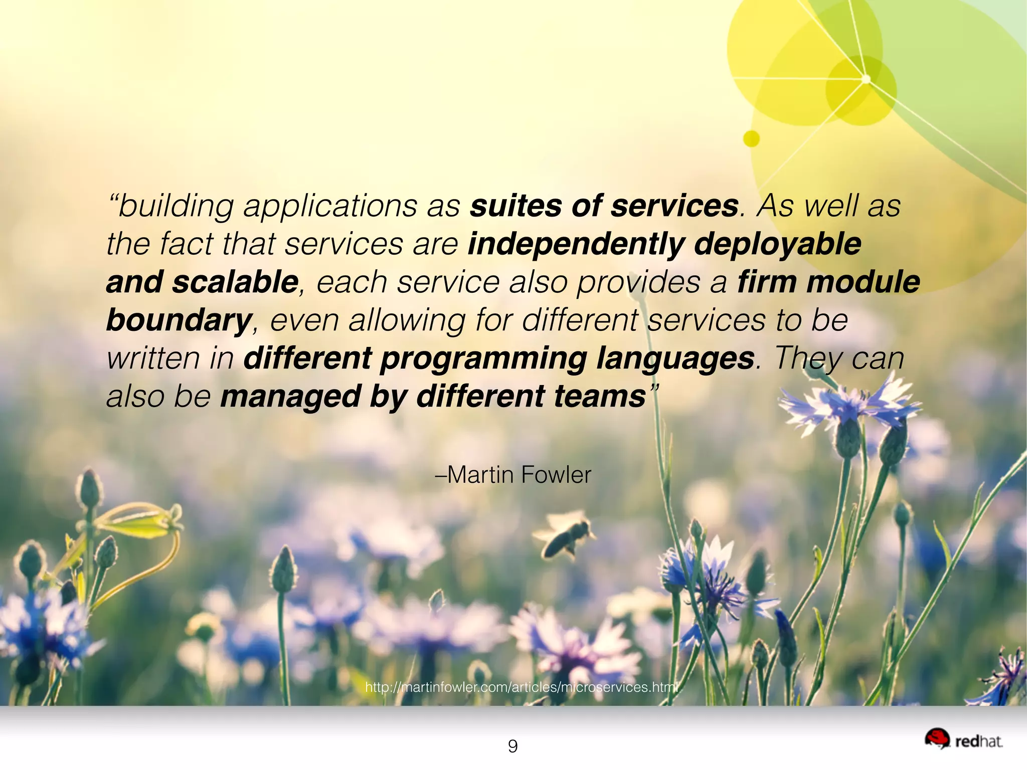 Refactor your Java EE application using Microservices and Containers - Arun Gupta - Codemotion ...