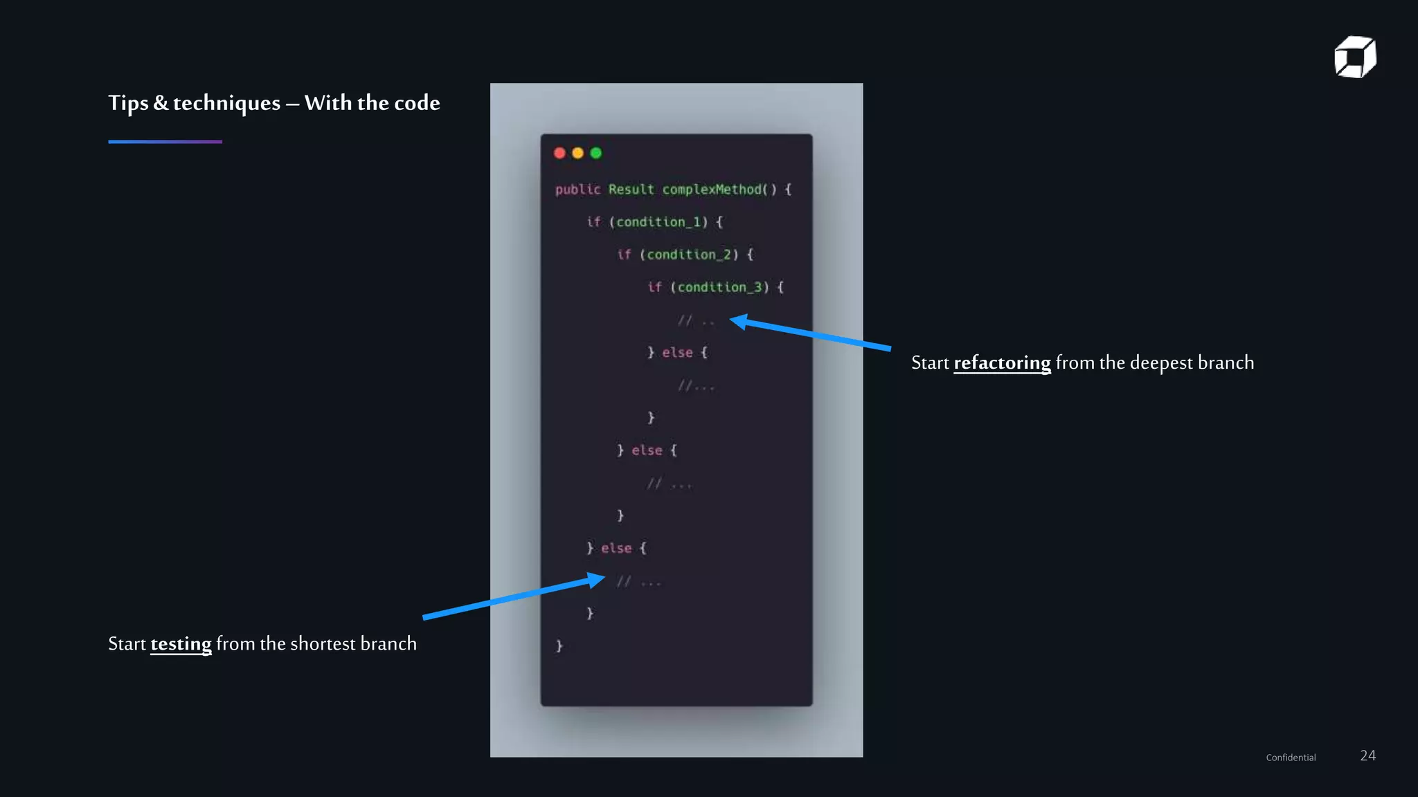 Refactor your code: when, why and how (revisited) | PPT