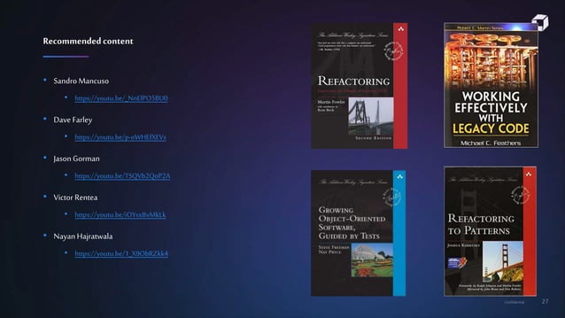 Refactor your code: when, why and how (revisited) | PPT
