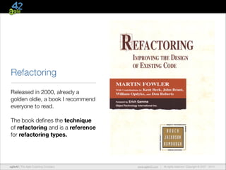 Introduction to Refactoring | PDF | Programming Languages | Computing