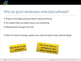 Introduction to Refactoring | PDF | Programming Languages | Computing