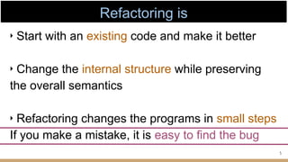 Refactoring | PDF | Web Development | Internet
