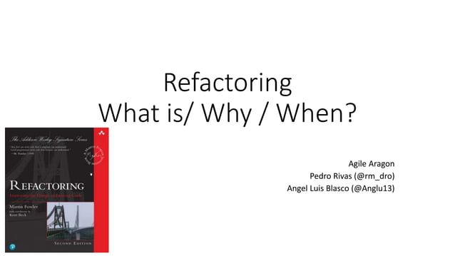 Refactoring | PPT