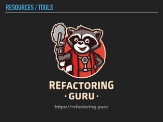 Refactoring: the good, the bad and the ugly. | PDF