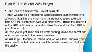 Refactoring in Software Reengineering .pptx