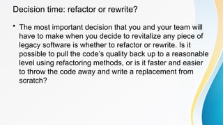 Refactoring in Software Reengineering .pptx