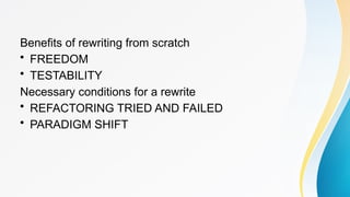 Refactoring in Software Reengineering .pptx