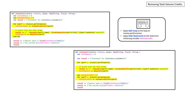 Refactoring: A First Example - Martin Fowler’s First Example of ...