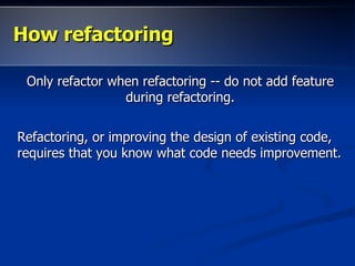 Refactoring 2 The Max | PPT