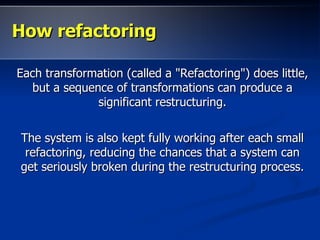 Refactoring 2 The Max | PPT
