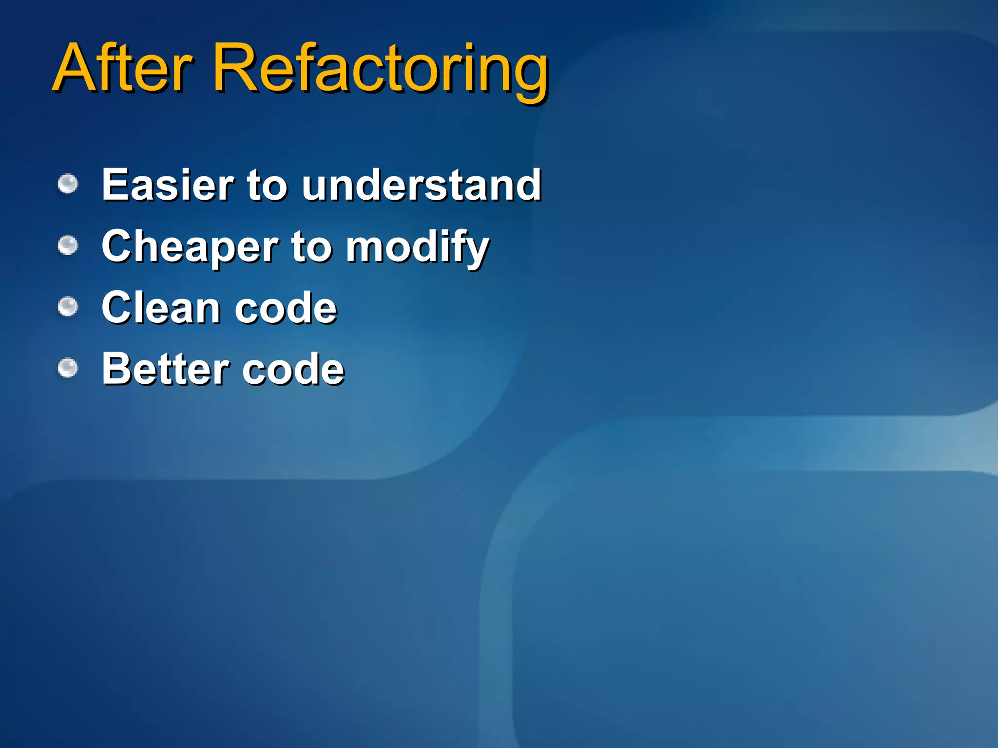 Refactoring, A First Example | PPT