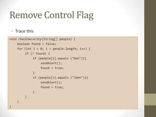 重構—改善既有程式的設計（chapter 9） | PPTX