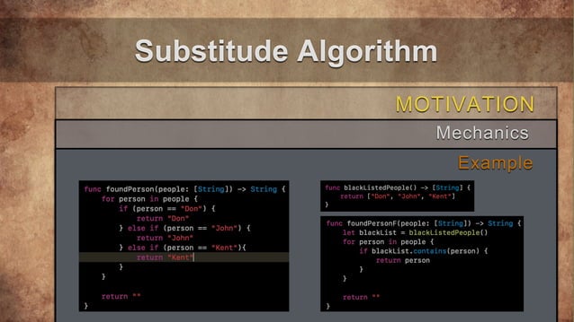 Refactoring: Code it Clean | PPT