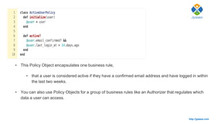 Refactoring Fat Models: Trying to be a Software Engineer | PPT
