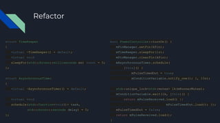 Refactoring for testability c++ | PPT