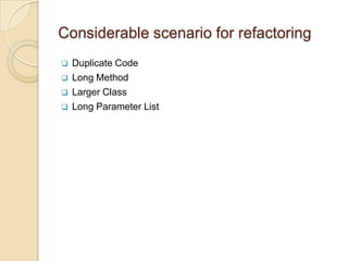 Refactoring | PPT