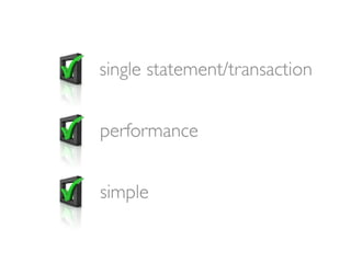 Refactoring SQL for Performance | PPT