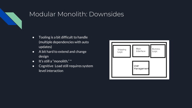 Refactoring the monolith | PPT
