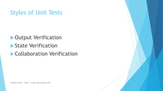 Refactoring to Testable Code | PPTX