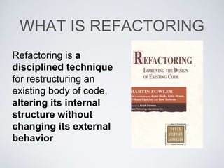 Refactoring tools for Perl code | PPT
