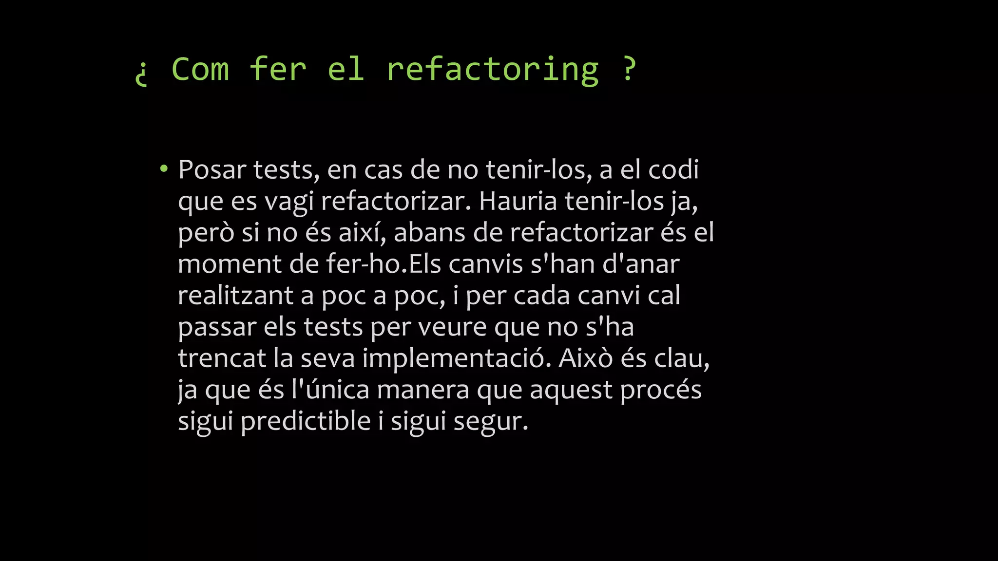 Refactoring Ventsi Angelov | PPT