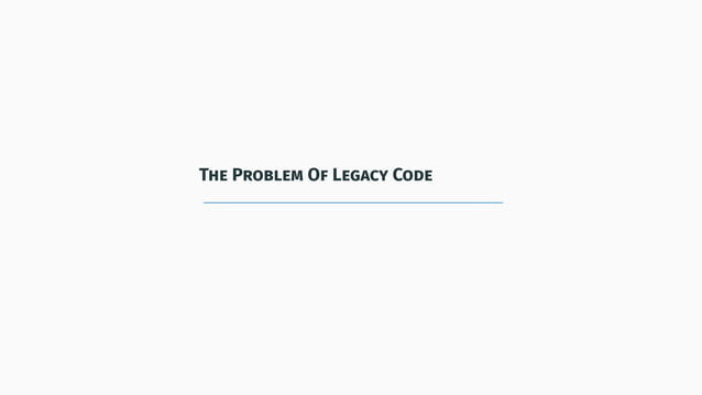 Refactor Legacy Code Through Pure Functions Ppt 