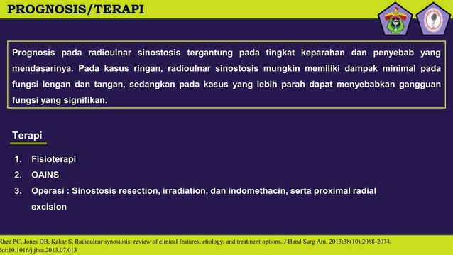 Refarat Synostosis Radioulnar fix (1).pptx