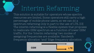 Refarming 4 g | PPTX
