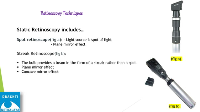 REFRACTION: OBJECTIVE RETINOSCOPY AND SUBJECTIVE ACCEPTANCE | PPTX