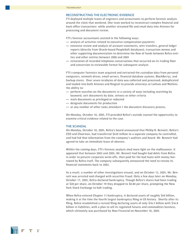 Refco Case Study | PDF