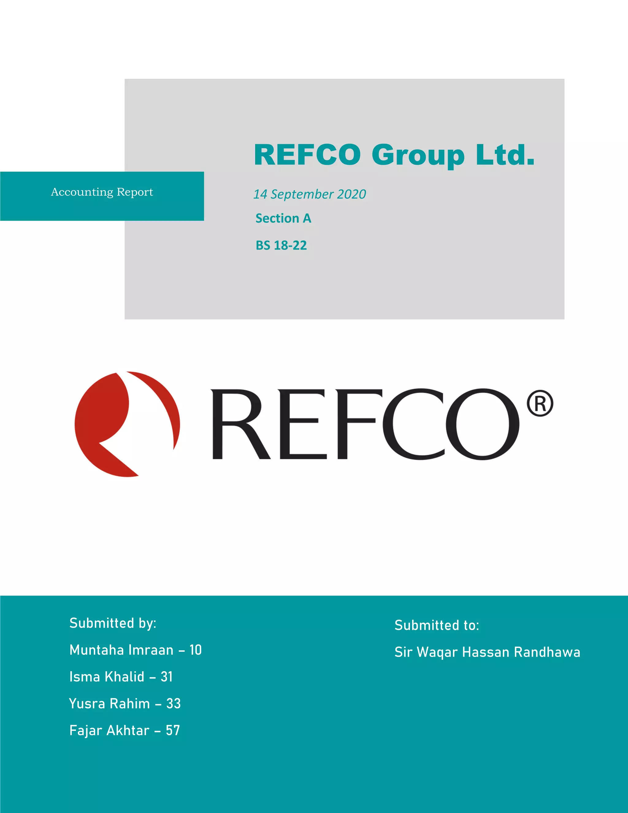 Refco group Limited Scam | PDF